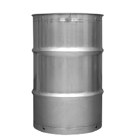 Stainless steel drum Inovadrum 45 Gal. (54 US Gal.) - 1 Bung 2''