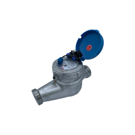 Stainless steel water meter with connector for #ERAPRMAP-REL- 1-1/2" (0 ...