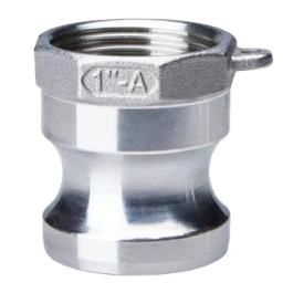 Adaptateurs rapides en acier inox. - FPT x coupleur mâle - 1"