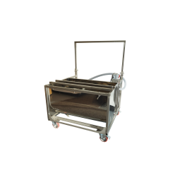 Double pan washer base with support, 50" X 33" - 2HP (cover not included)