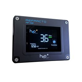 Refractometer RF-50, In-line Brix reader with flow bypass device