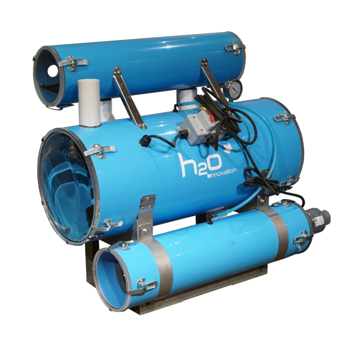 H2O HORIZONTAL EXTRACTOR 12X30. 1 PUMP. 0.5HP. WITH MANIFOLD